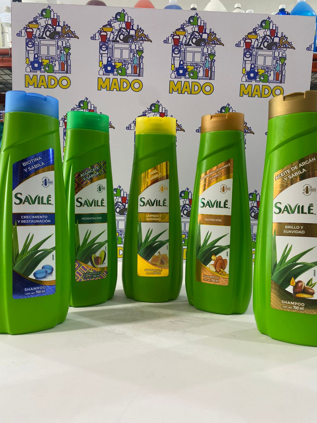 SHAMPOO SAVILE VARIOS 700 ML – Comercializadora Mado
