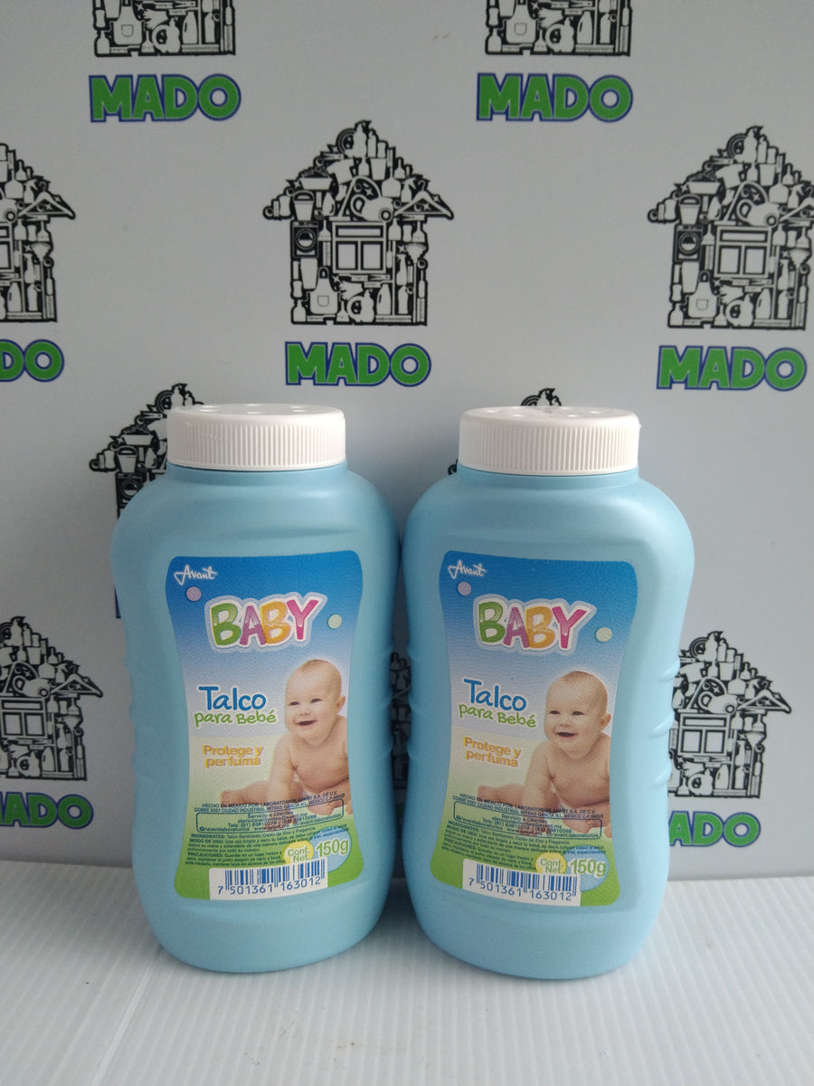 TALCO BABY AZUL 150GR – Comercializadora Mado
