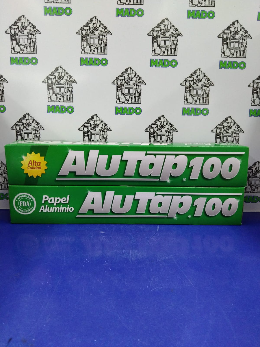 PAPEL ALUMINIO ALU TAP 100 METROS – Comercializadora Mado