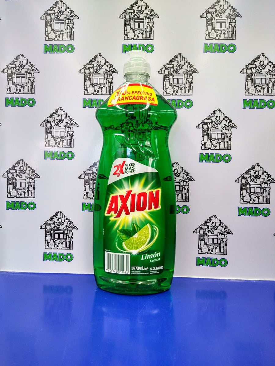 LAVATRASTE AXION LIQUIDO 750ML – Comercializadora Mado