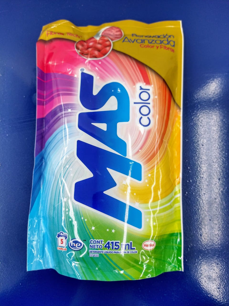 MAS COLOR BOLSA 415ML – Comercializadora Mado