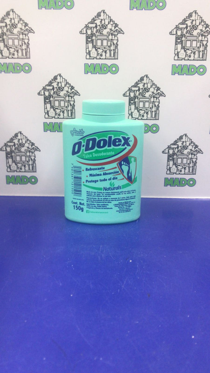 TALCO ODOLEX AMARILLO 300G – Comercializadora Mado